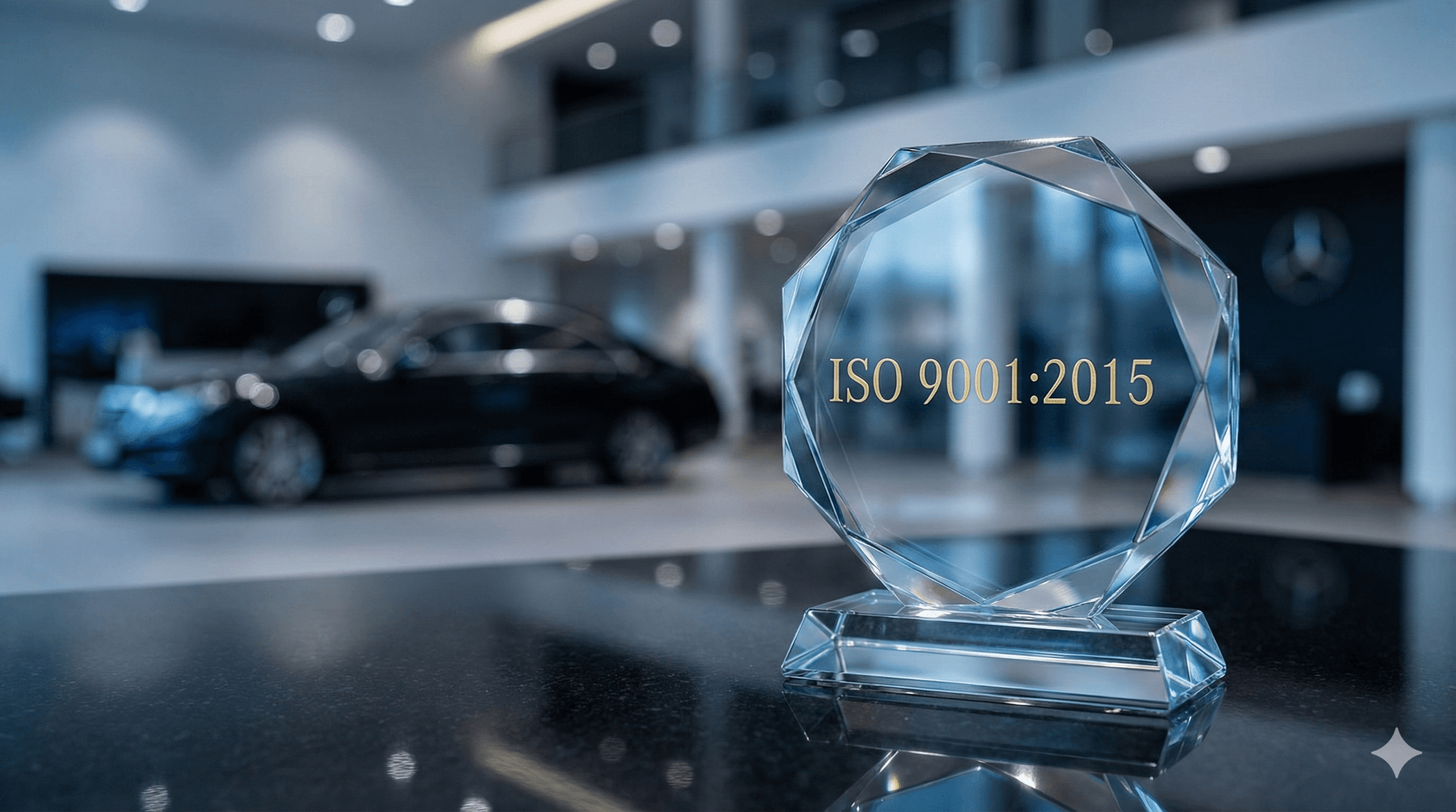 Mamy to! Certyfikat ISO 9001:2015 od DNV | BMG Goworowski Mercedes-Benz